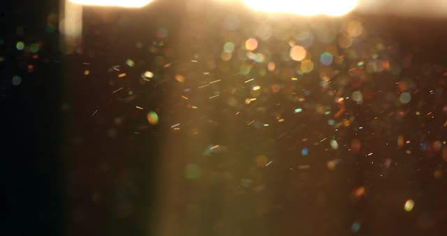 Dust Particles In Sunlight Stock Footage: Royalty-Free Video Clips ...
