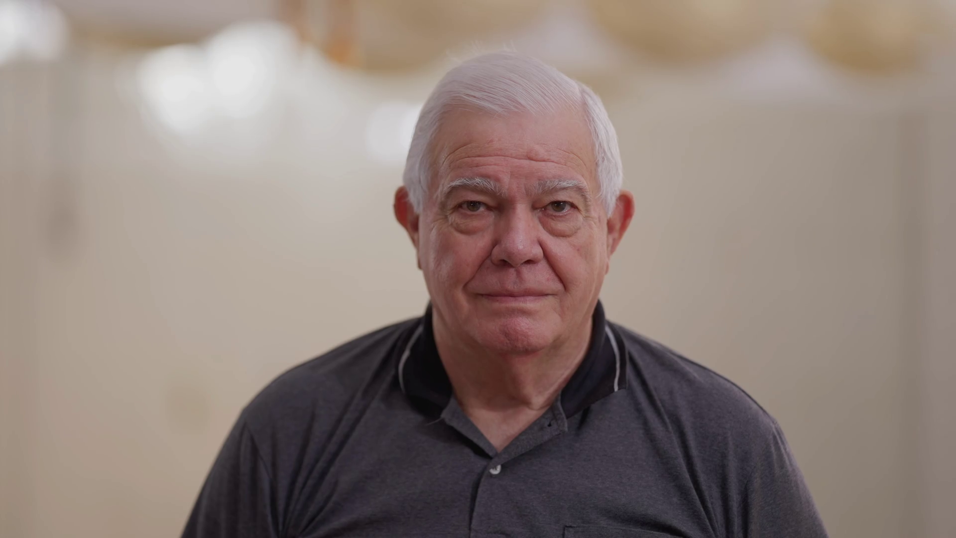 Elderly Man Close Up Face Looking At Camera Stock Footage SBV-348510028 ...