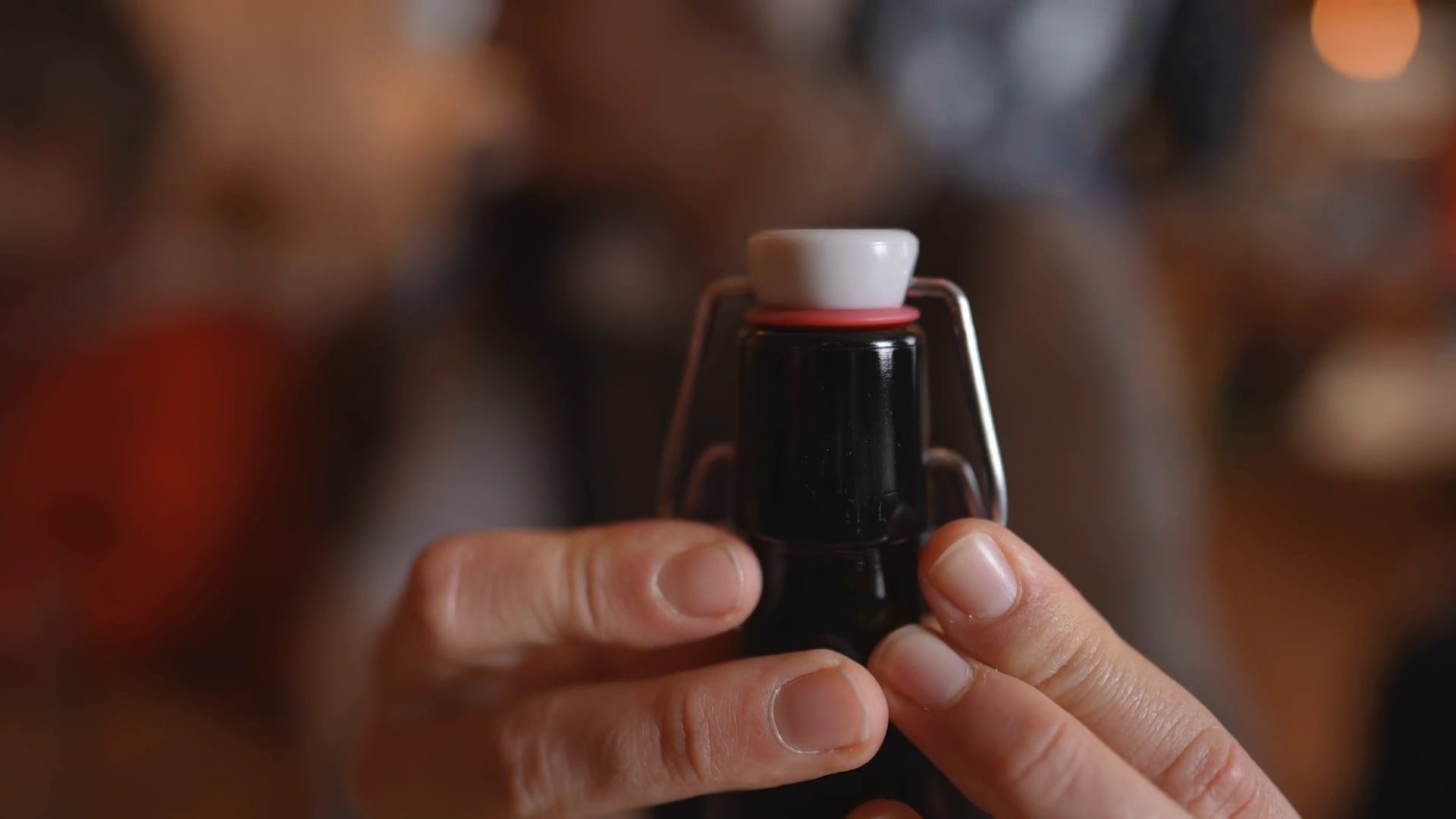 Opening Bottle Soda Drink Doing Pop At Stock Footage SBV-348511205 ...