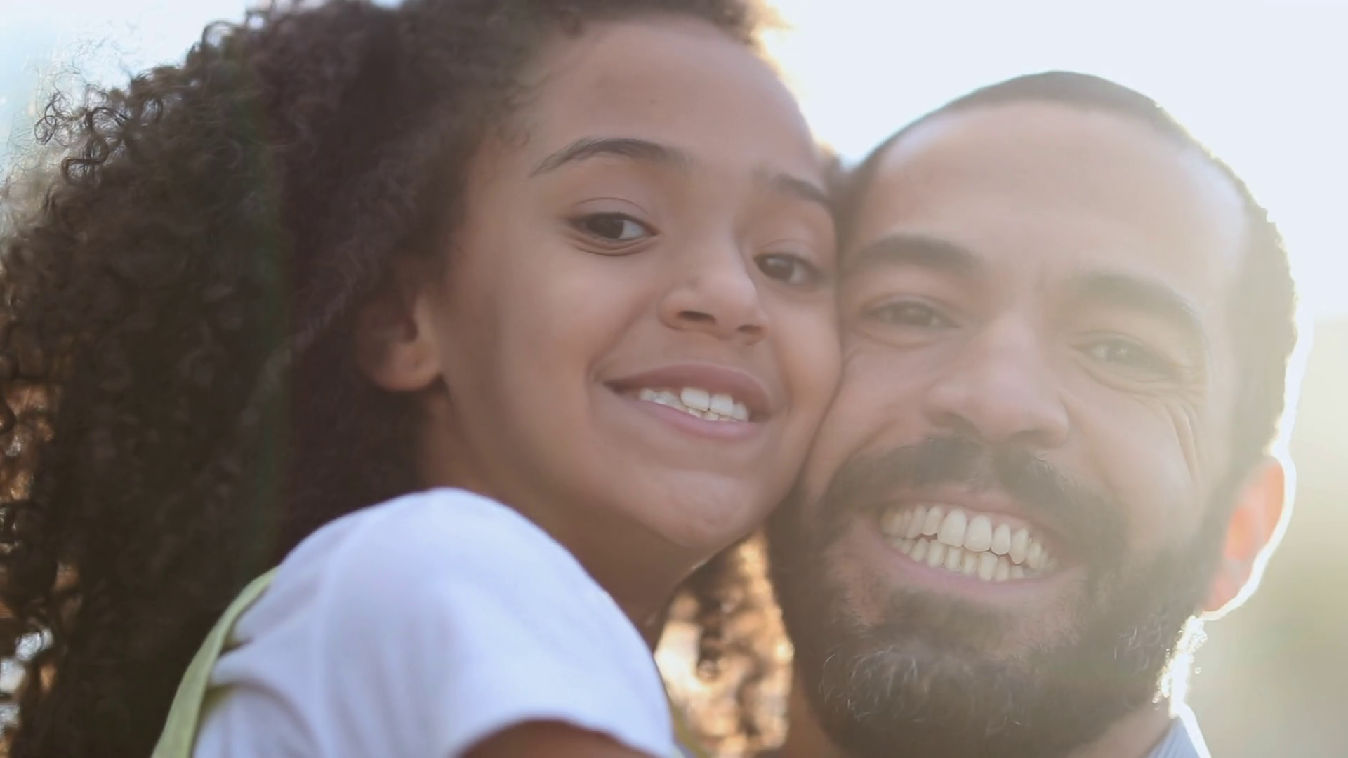Ethnically Divers Father Daughter Stock Footage SBV-348632923 - Storyblocks