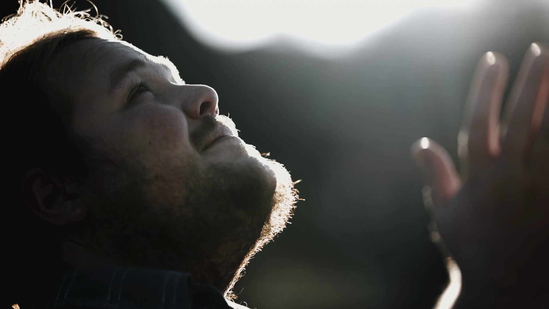 Faithful Disciple In Prayer Outdoors In Stock Footage SBV-348669167 ...