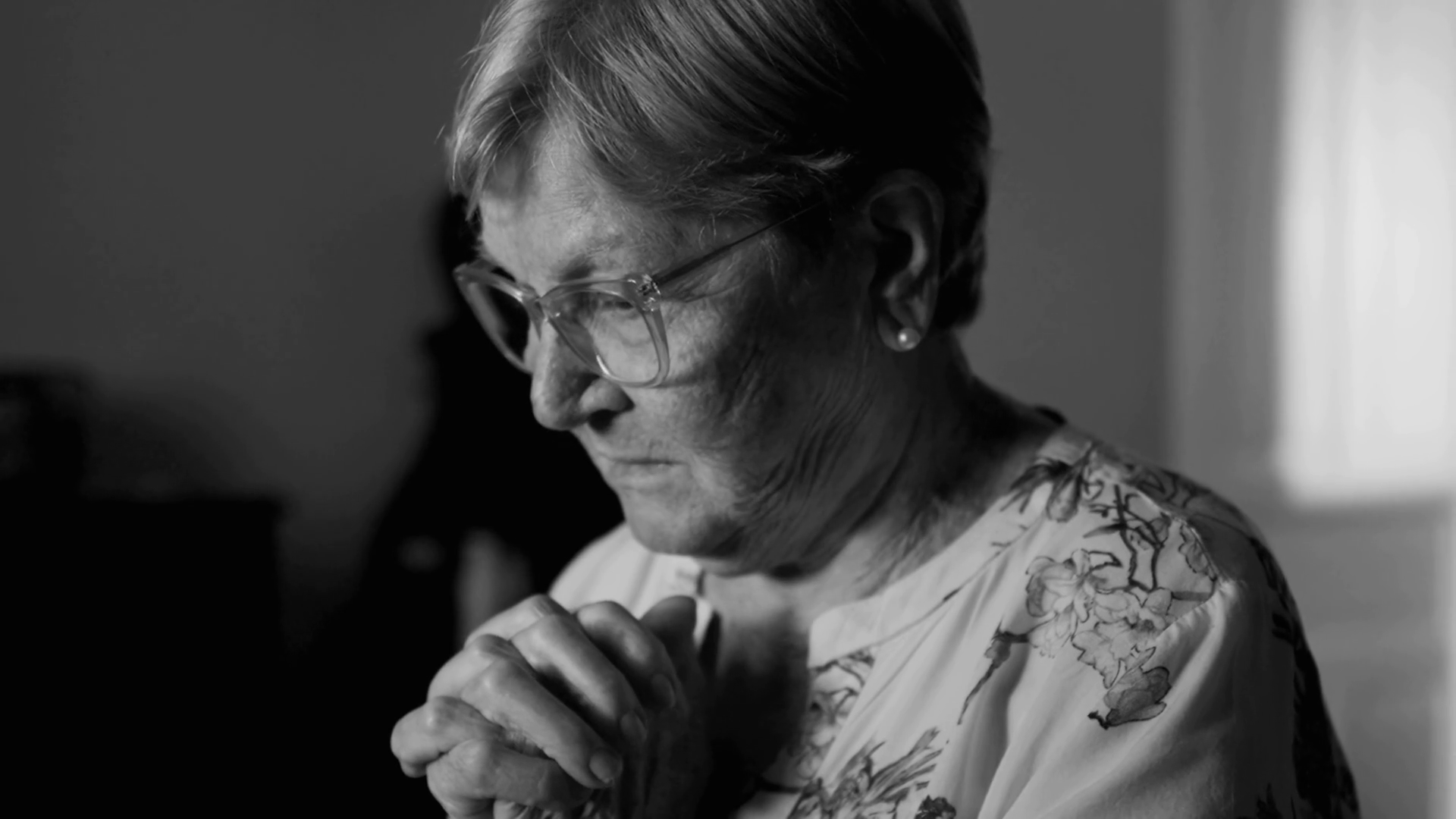 Faithful Elderly Woman Seeking Divine Help Stock Footage SBV-348475979 ...