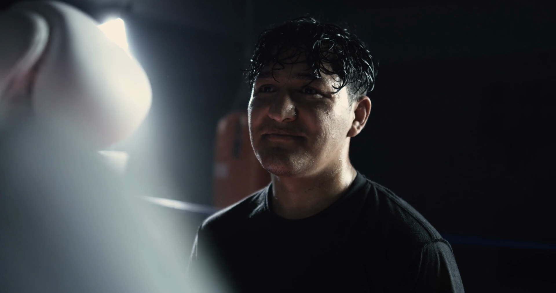 Super Slow Motion Boxing Impact Face Of Stock Footage SBV-348625842 ...