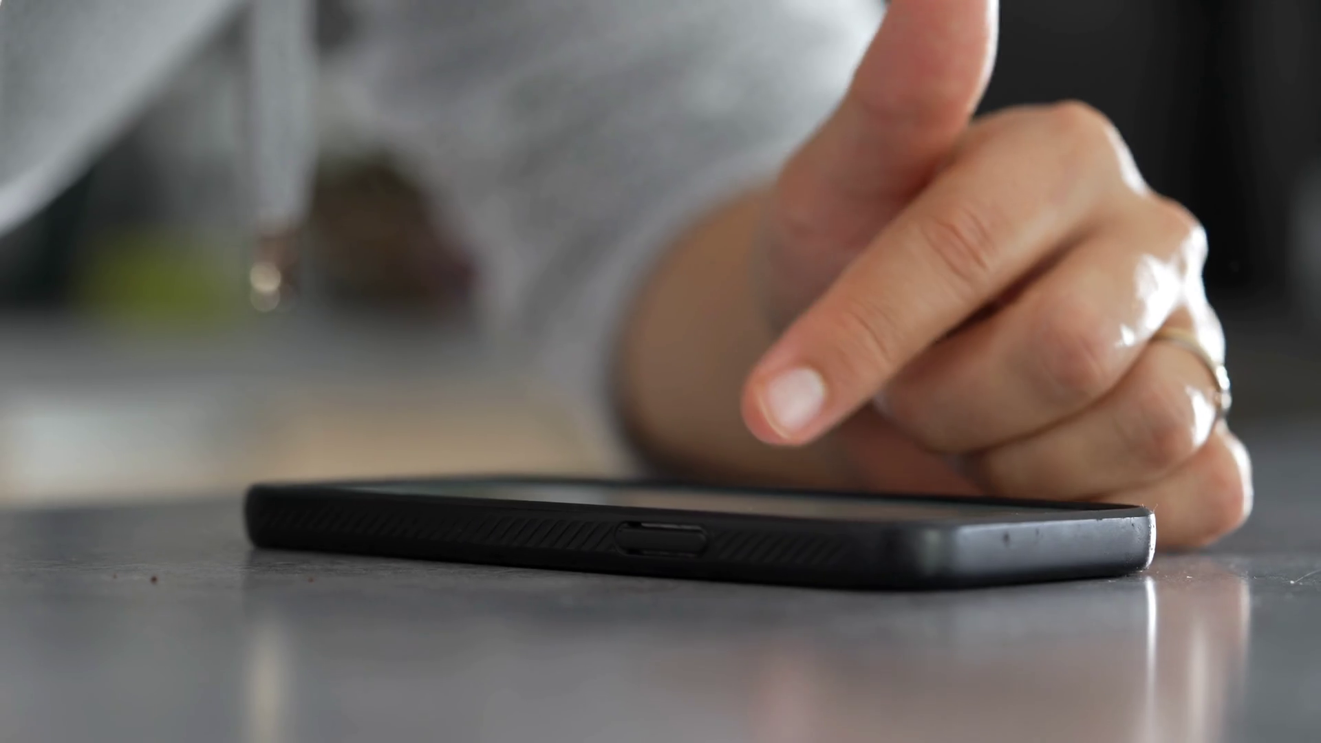 Finger Scrolling Internet With Phone Hand Stock Footage SBV-348865070 - Storyblocks