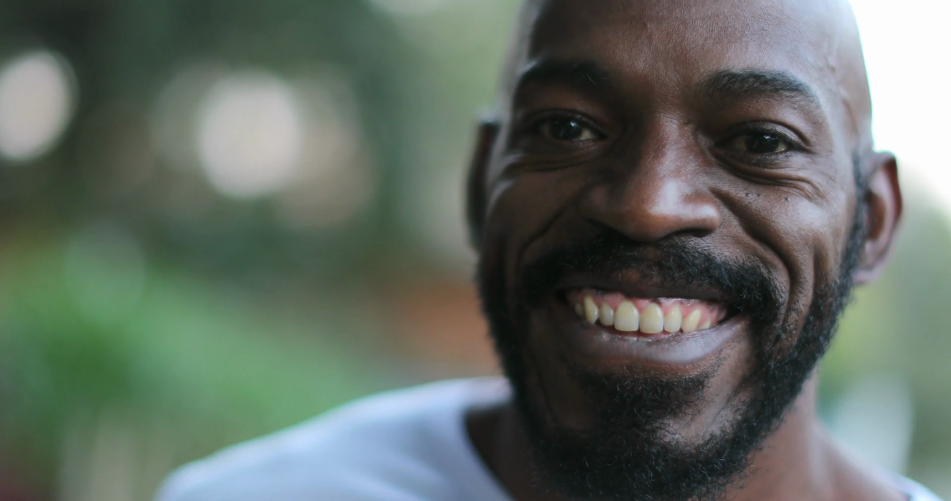 Portrait Of Happy African Man Smiling In Stock Footage SBV-348488734 ...