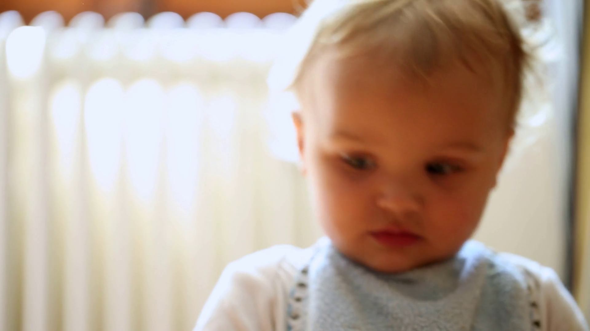 Happy Baby Exploring Environment Playing Stock Footage SBV-348436829 ...