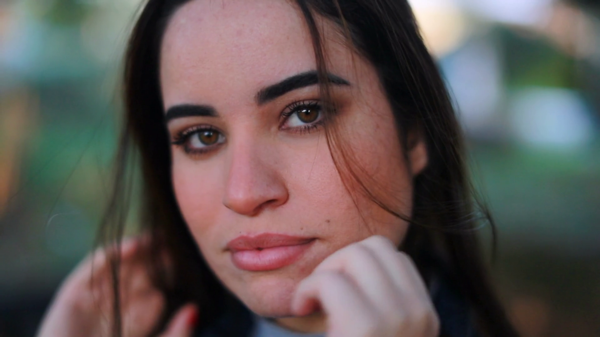 Happy Millennial Young Woman Portrait Stock Footage SBV-348689271 ...