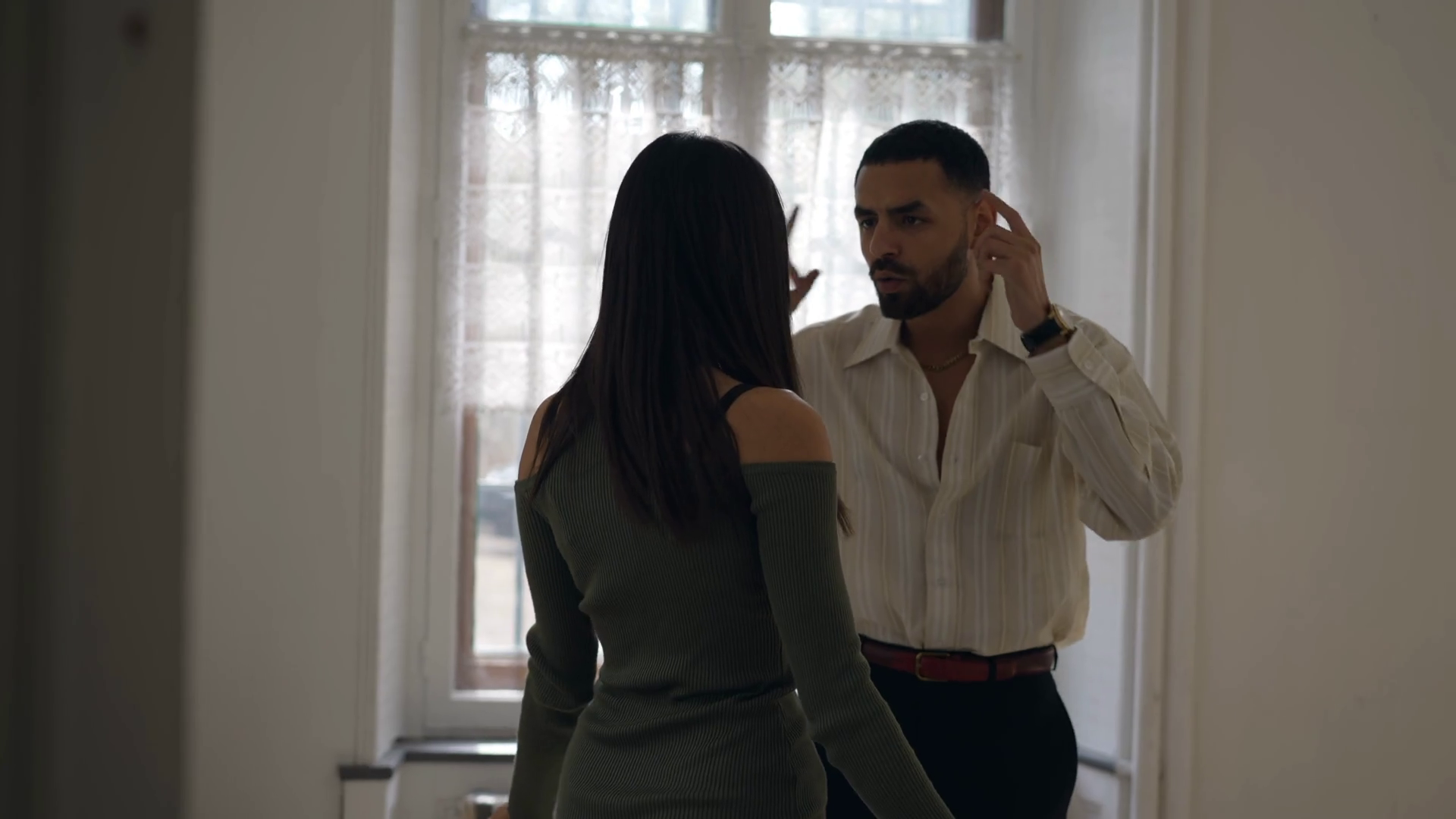 Aggressive Reaction During Heated Conflict Stock Footage SBV-348730929 ...