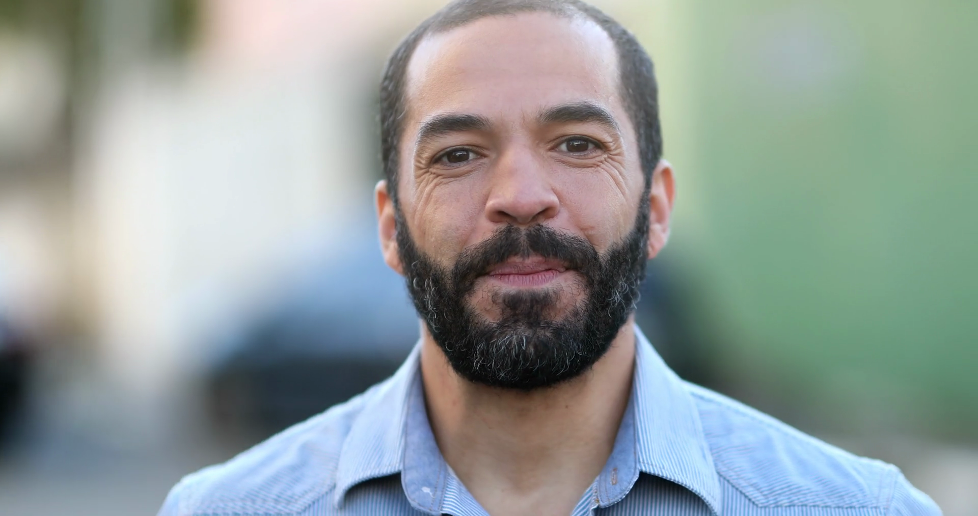 Hispanic Man In 40 S Looking At Camera Stock Footage SBV-348626888 ...