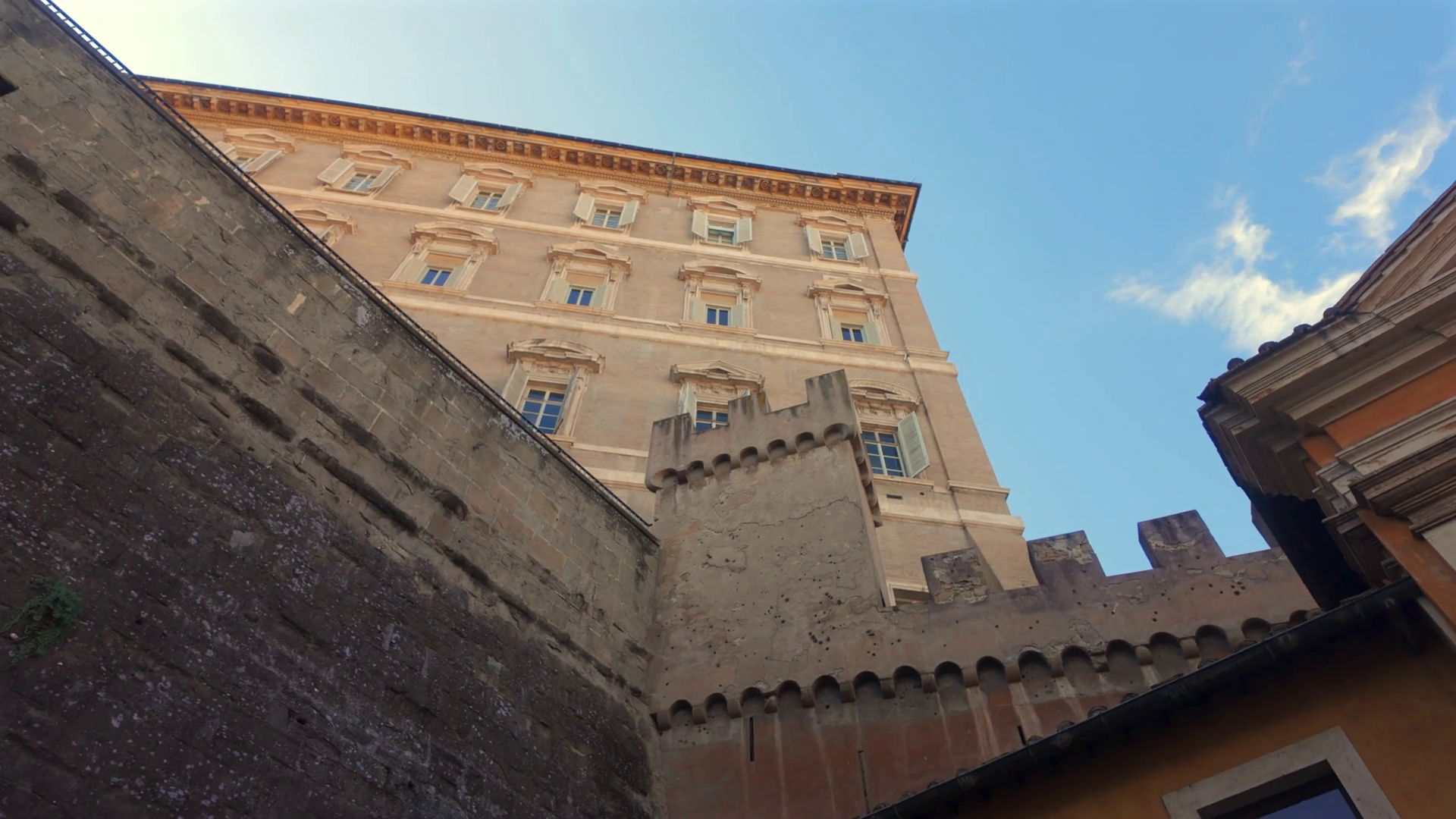 Historic Stone Walls Renaissance Stock Footage SBV-352584948 - Storyblocks
