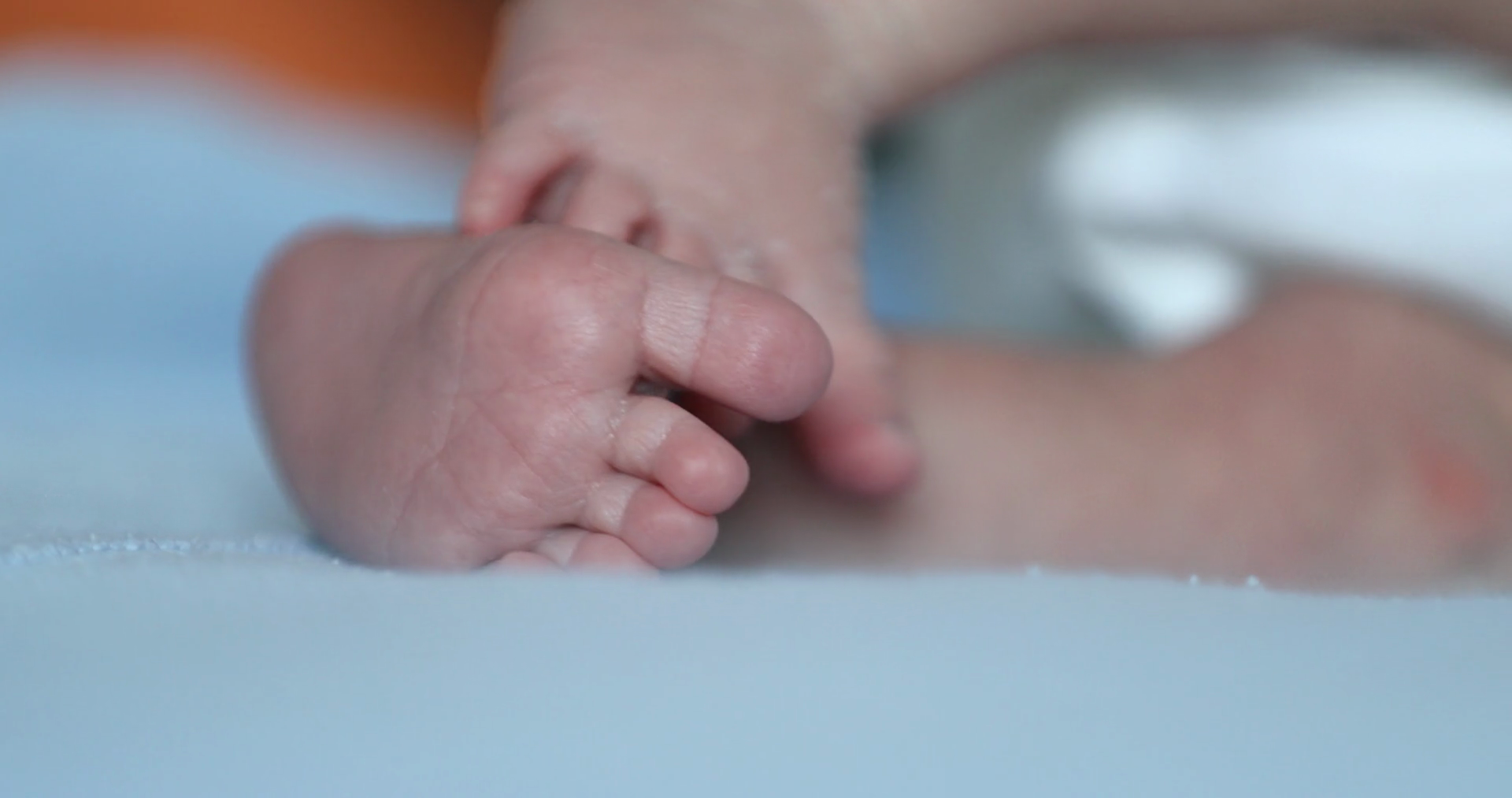 Tiny Miracles: Capturing Newborn Baby's Feet Stock Footage SBV ...