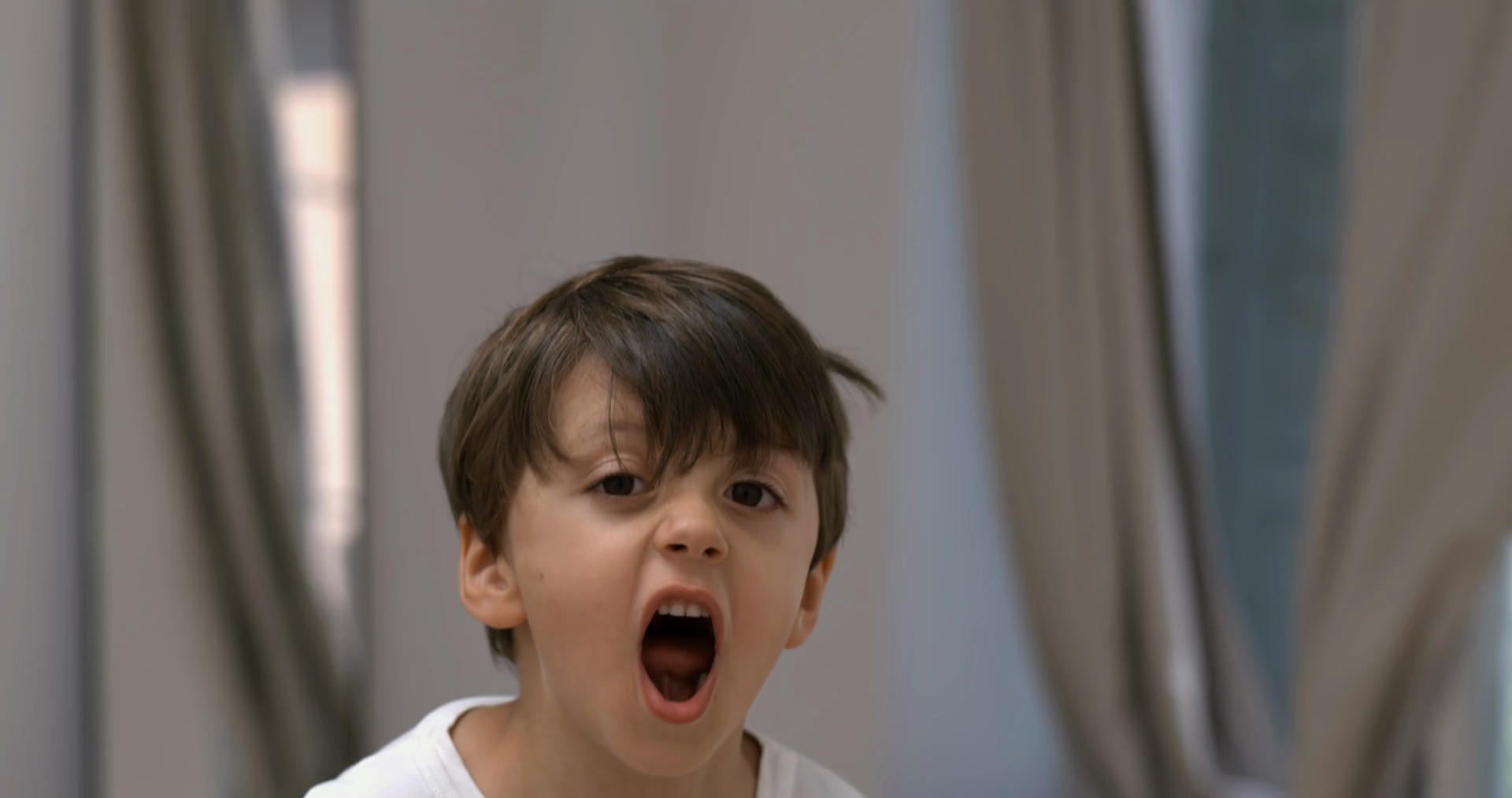 Intense Young Boy Venting Anger In 800 Fps Stock Footage SBV-348483381 ...