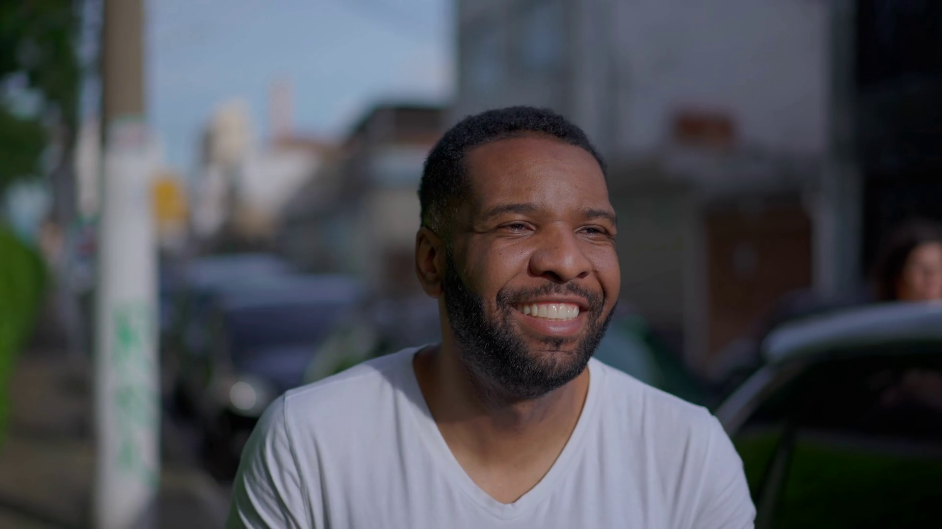 Joyful Brazilian Man Advancing Towards Stock Footage SBV-348500387 ...