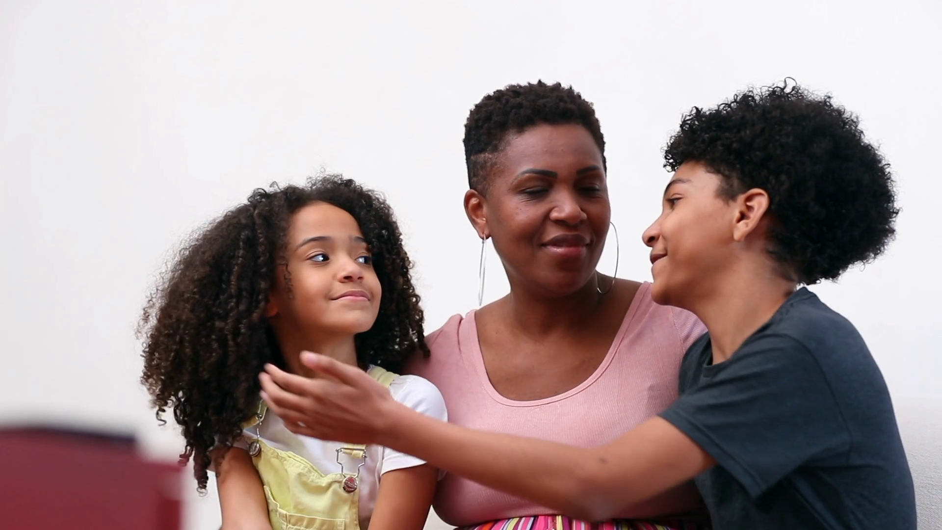 Little Brother Sister Quarrel Siblings Stock Footage SBV-348633047 ...