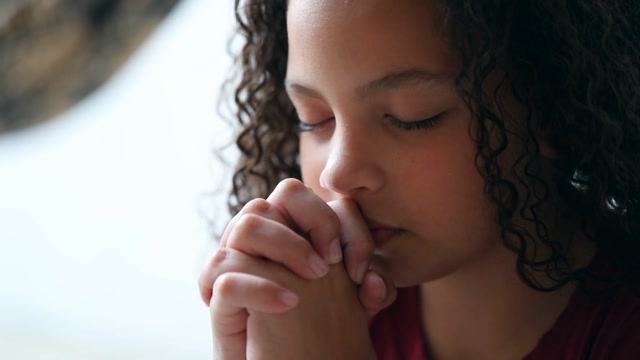 Praying Together Christian Stock Footage: Royalty-Free Video Clips ...