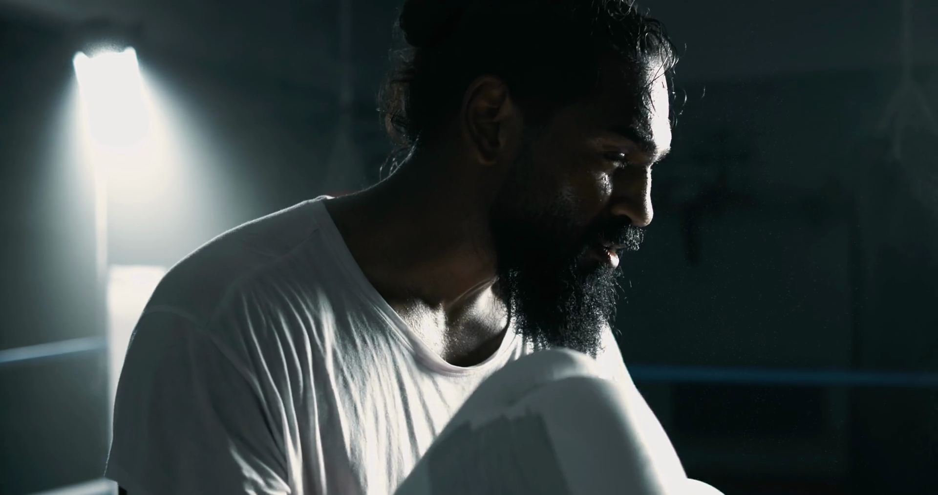 Super Slow Motion Boxing Impact Face Of Stock Footage SBV-348625762 ...