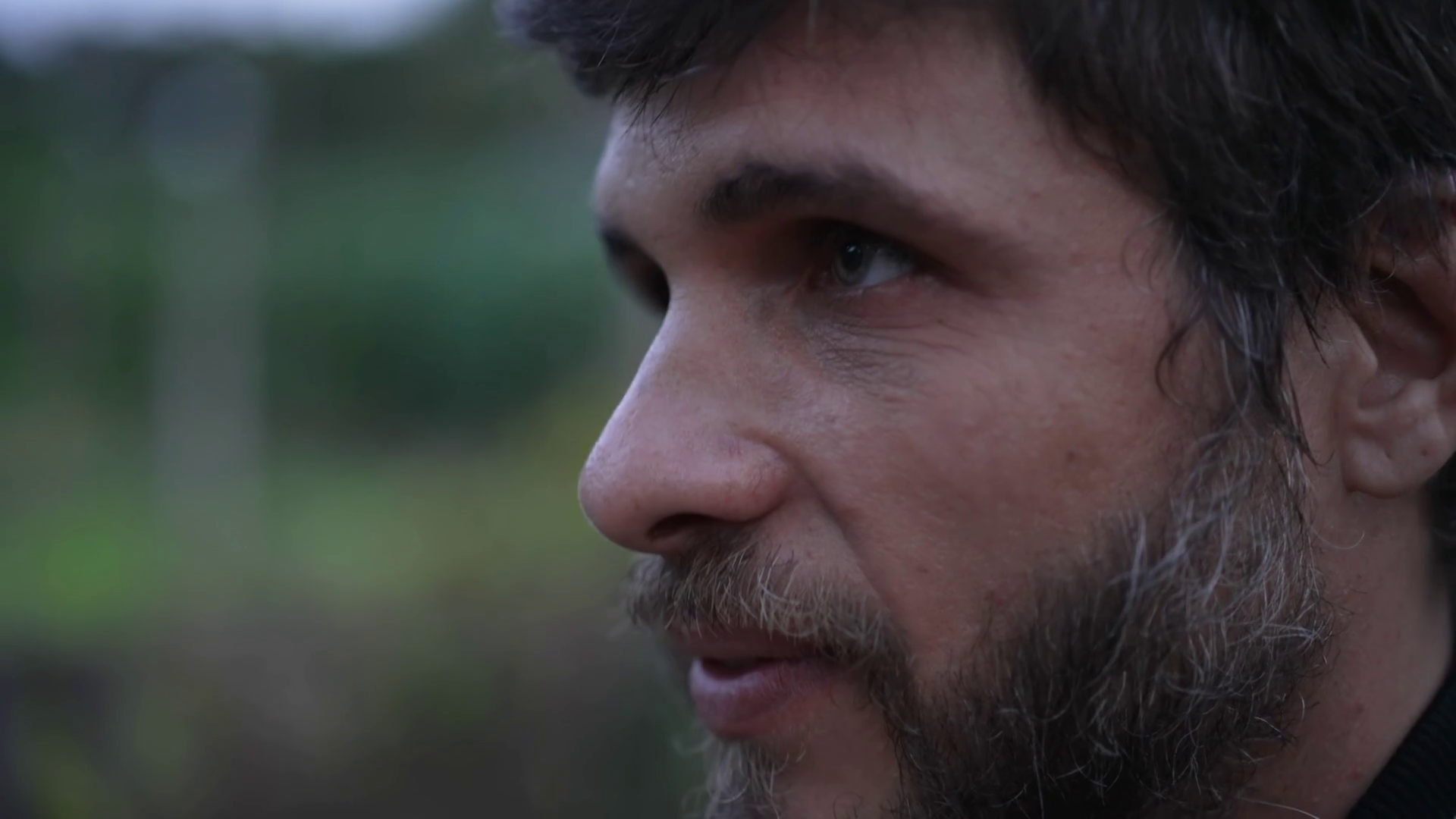 Transcendent Moment: Man In 30s Looks Stock Footage SBV-348394777 ...