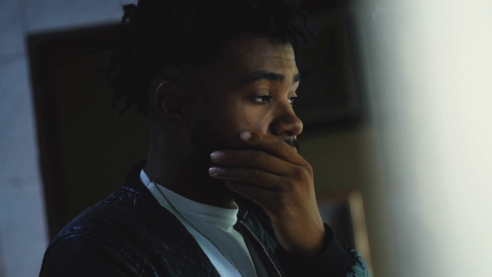 Man Pondering Solution Anxious Person Stock Footage SBV-348704837 ...