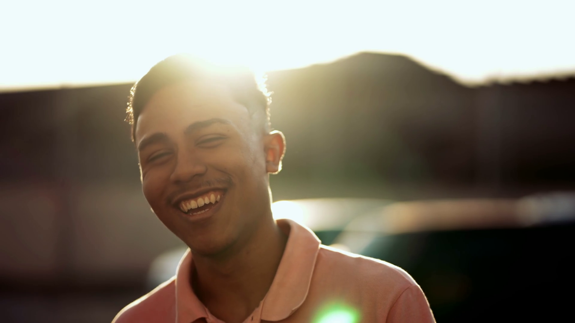 Radiant Happiness: Brazilian Young Man's Stock Footage SBV-348389565 ...