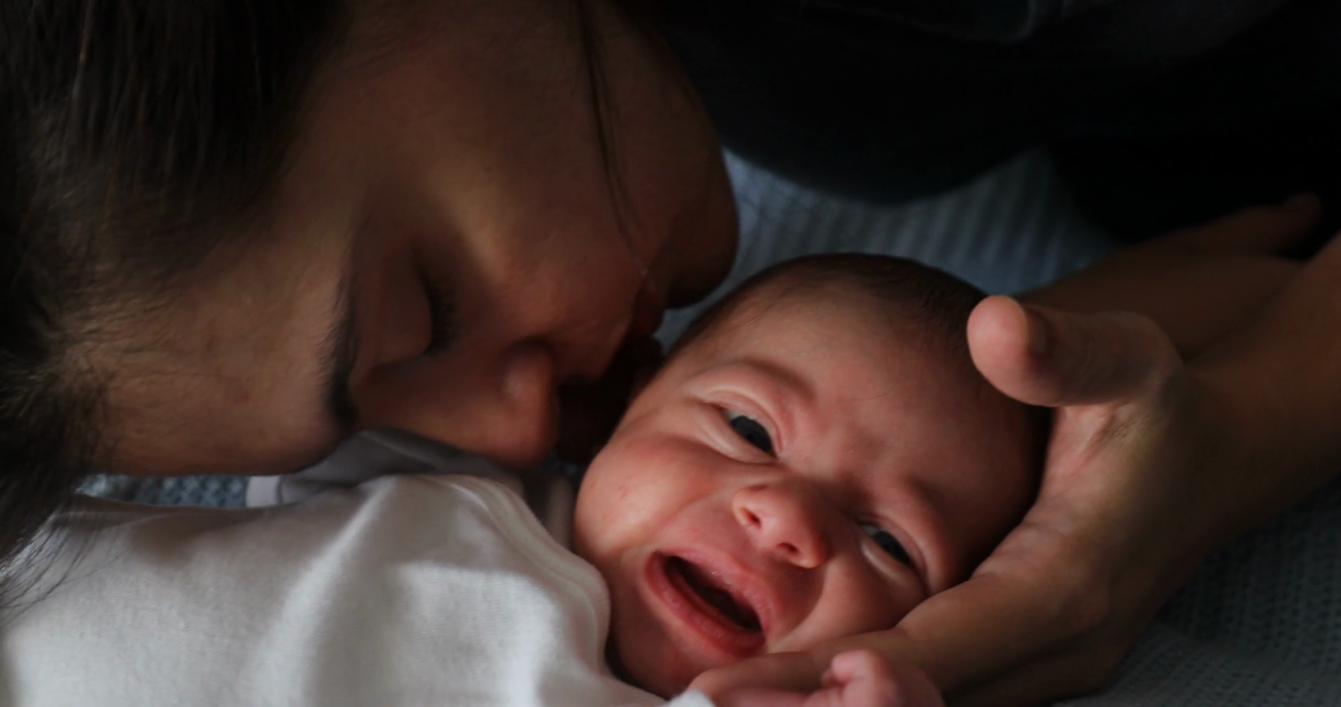 Maternal Comfort: Mother Soothing Consoling Stock Footage SBV-348430749 - Storyblocks