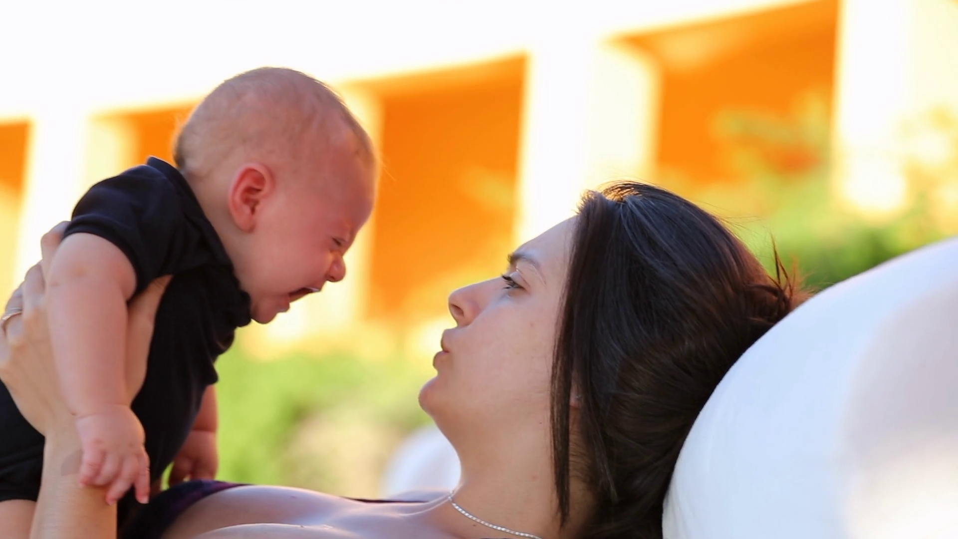 Mother Calming Embracing Upset Crying Stock Footage SBV-348780580 - Storyblocks