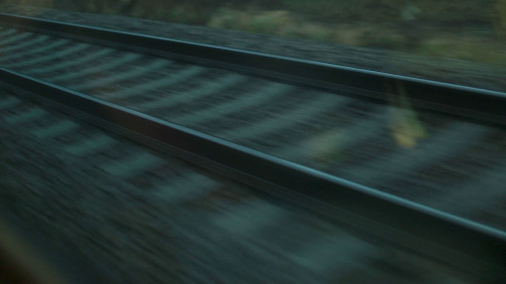 View Of Railroad Tracks From Passenger's Stock Footage SBV-348546875 ...