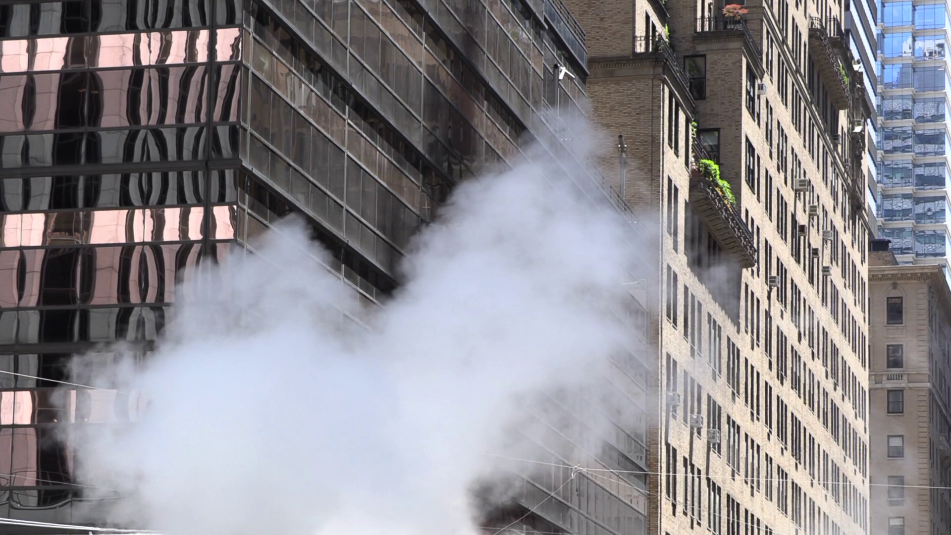 New York Subway Underground Exhaust Steam 2 Stock Footage SBV-348821007 ...