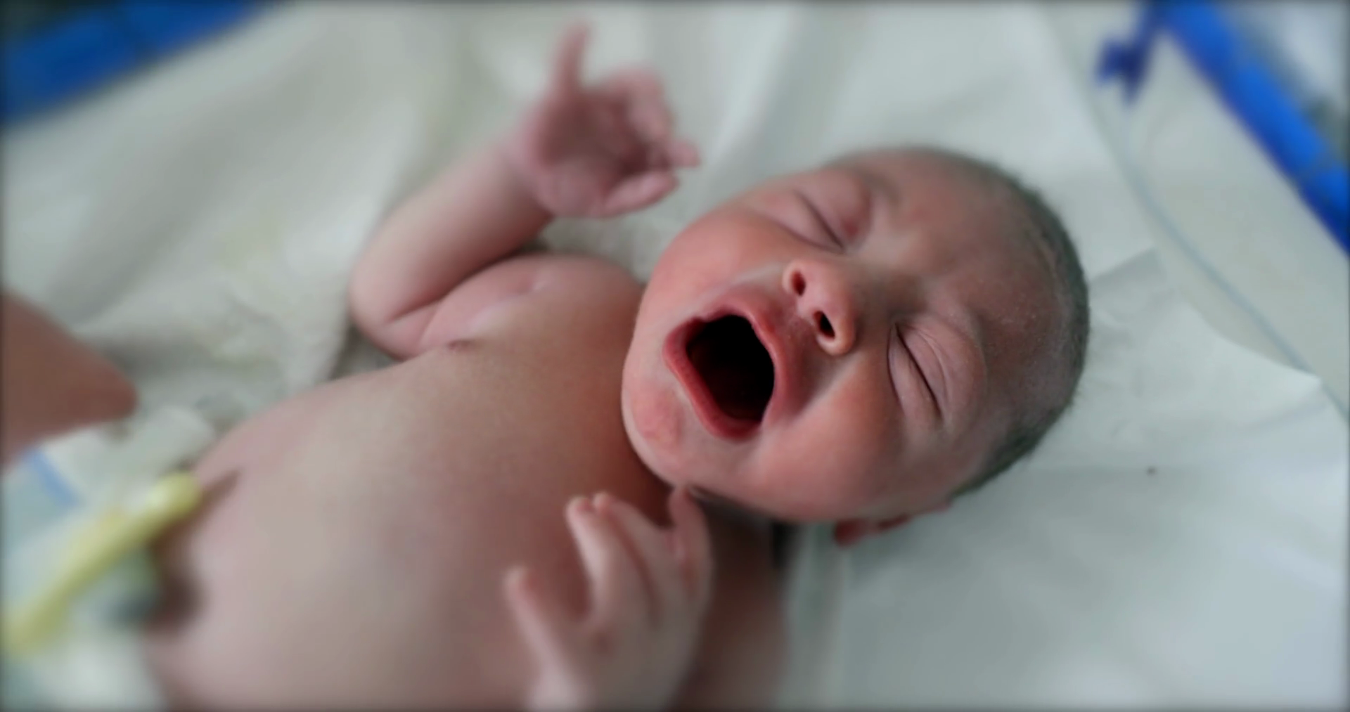 First Tears: Newborn Baby Crying At Hospital Stock Footage SBV-348433555 - Storyblocks