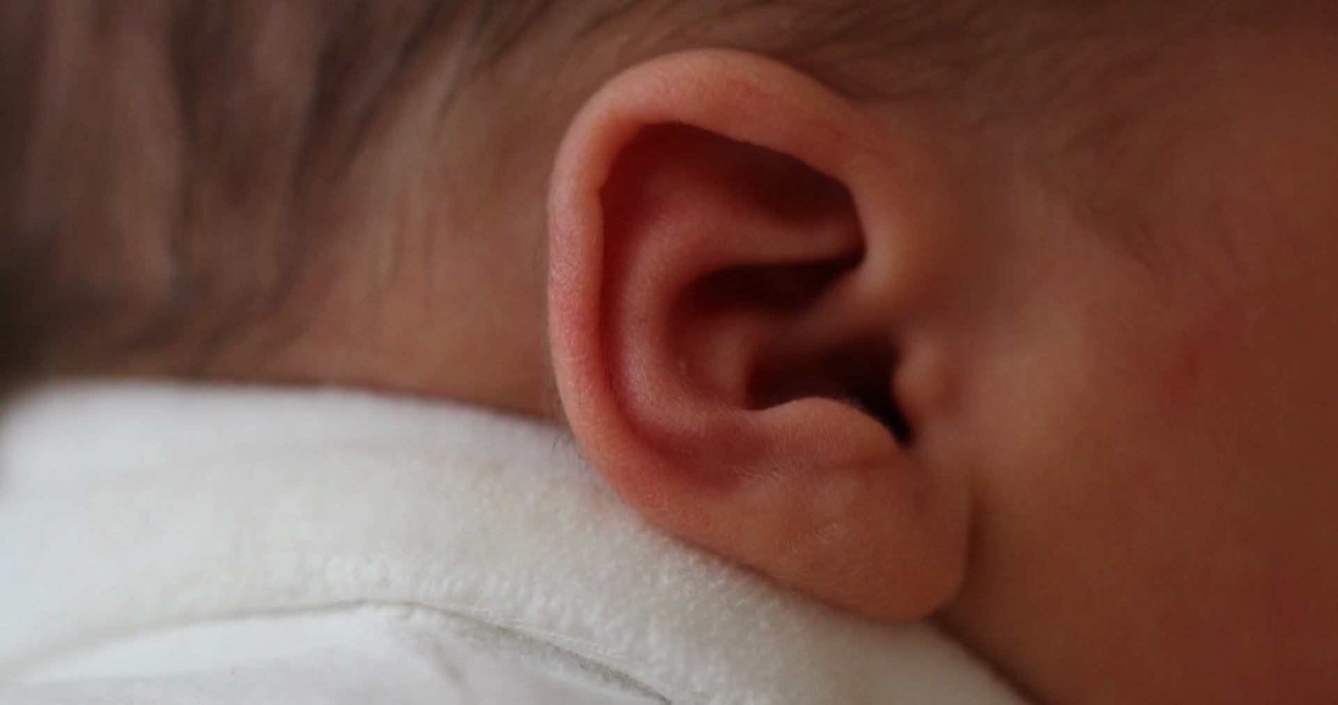 Tiny Detail: Macro Closeup Of Newborn Baby's Stock Footage SBV ...