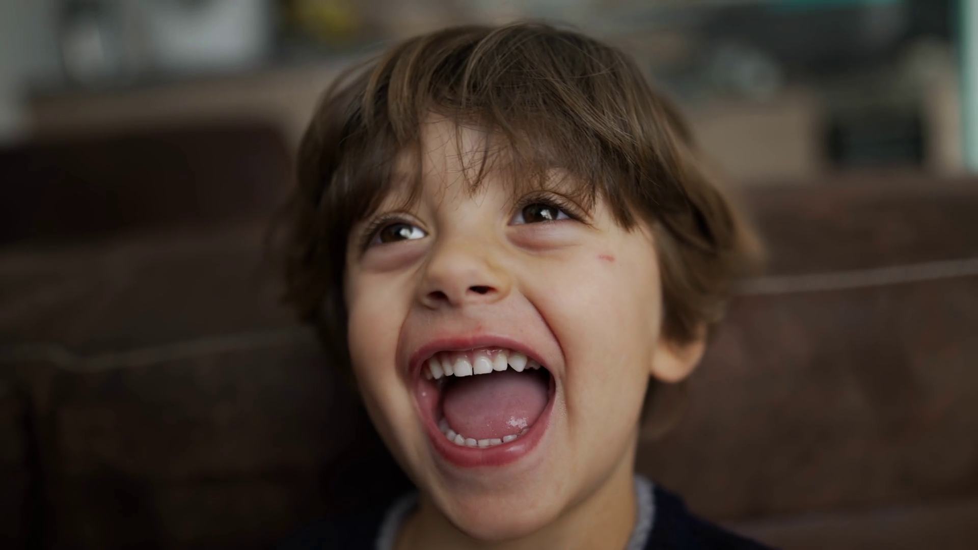 Lifestyle Shot Of Kid Laughing Stock Footage SBV-348865502 - Storyblocks