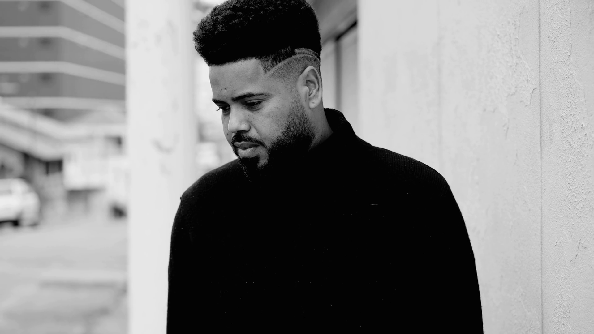 One Introspective Young Black Man With Deep Stock Footage SBV-348791203 ...
