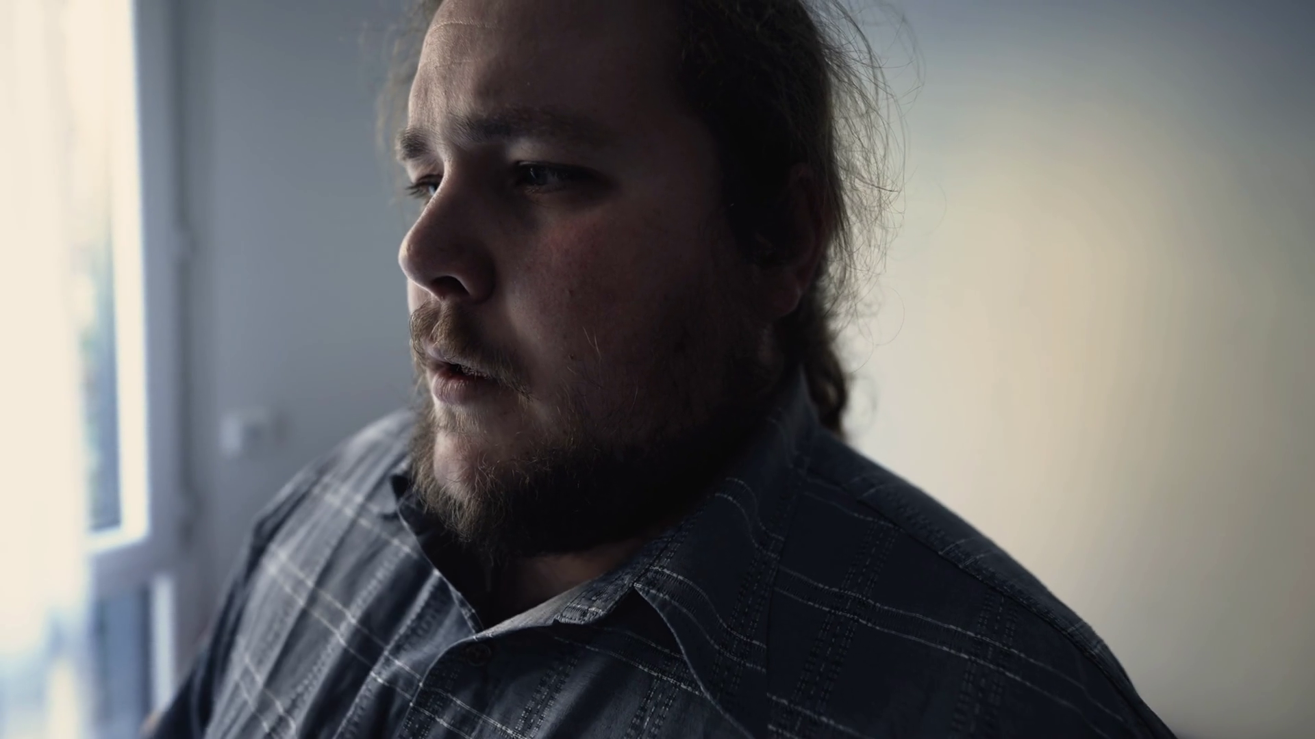 Overweight Caucasian Man Experiencing Chest Stock Footage SBV-348441616 ...