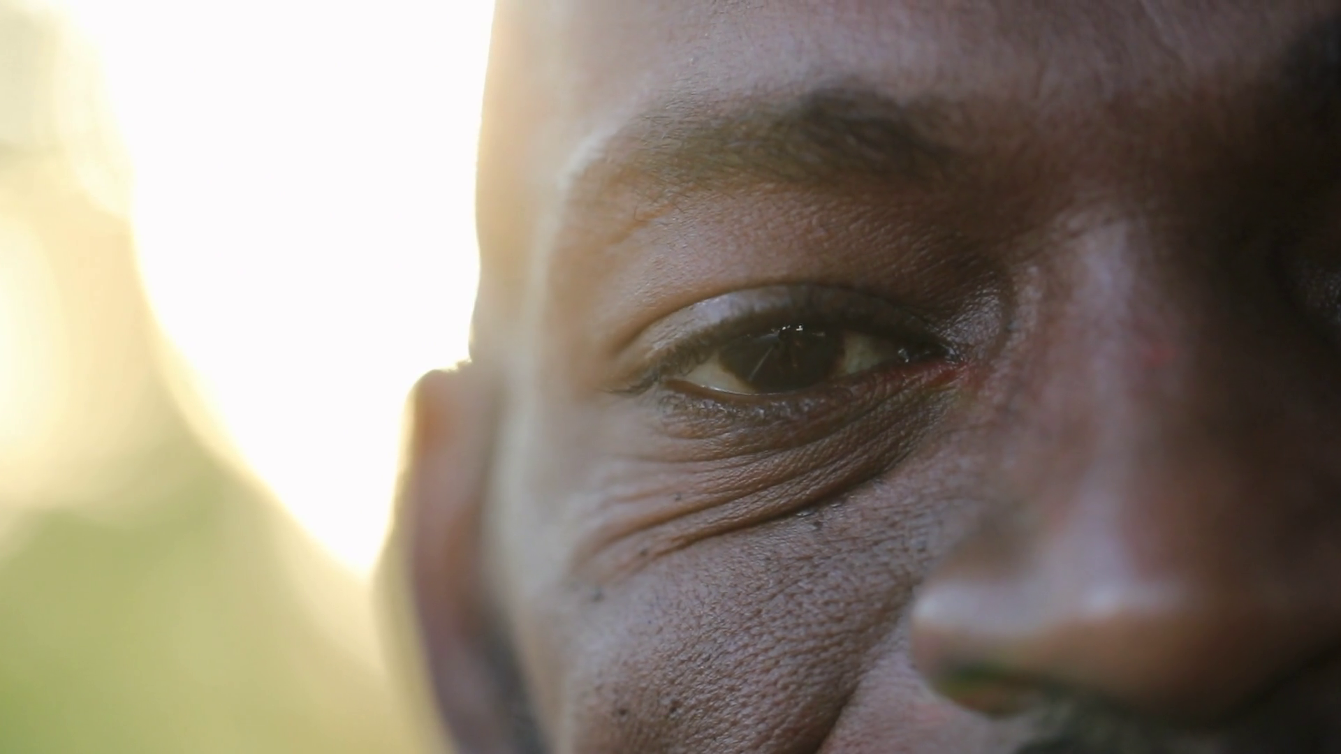 Person Opening Closing Eyes In Meditation Stock Footage SBV-348489038 ...