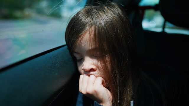 Sad Girl In Car Stock Footage: Royalty-Free Video Clips - Storyblocks