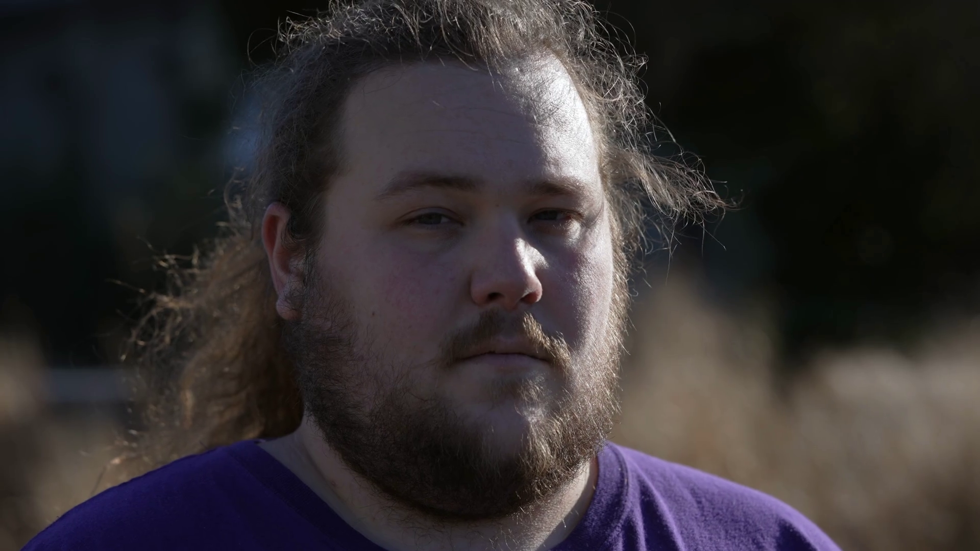 Portrait Of Casual Young Man With Stoic Stock Footage SBV-348674215 ...