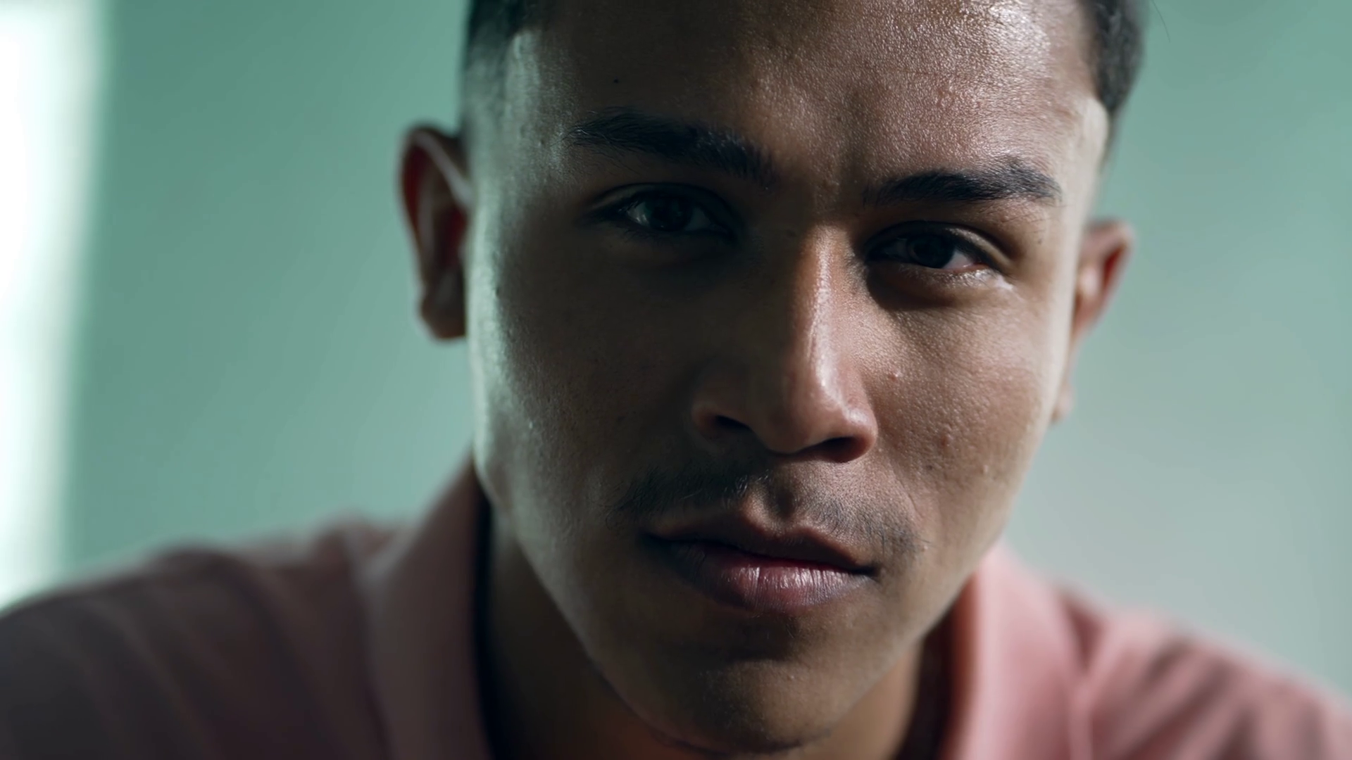 Portrait Of Hispanic Young Man Closeup Face Stock Footage SBV-348765495 ...