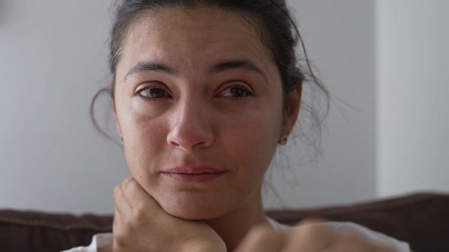 Woman Crying Tears Stock Footage: Royalty-Free Video Clips - Storyblocks