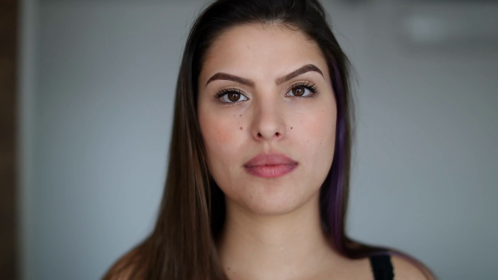 Portrait Young Woman Smiling At Camera Stock Footage SBV-348693914 ...