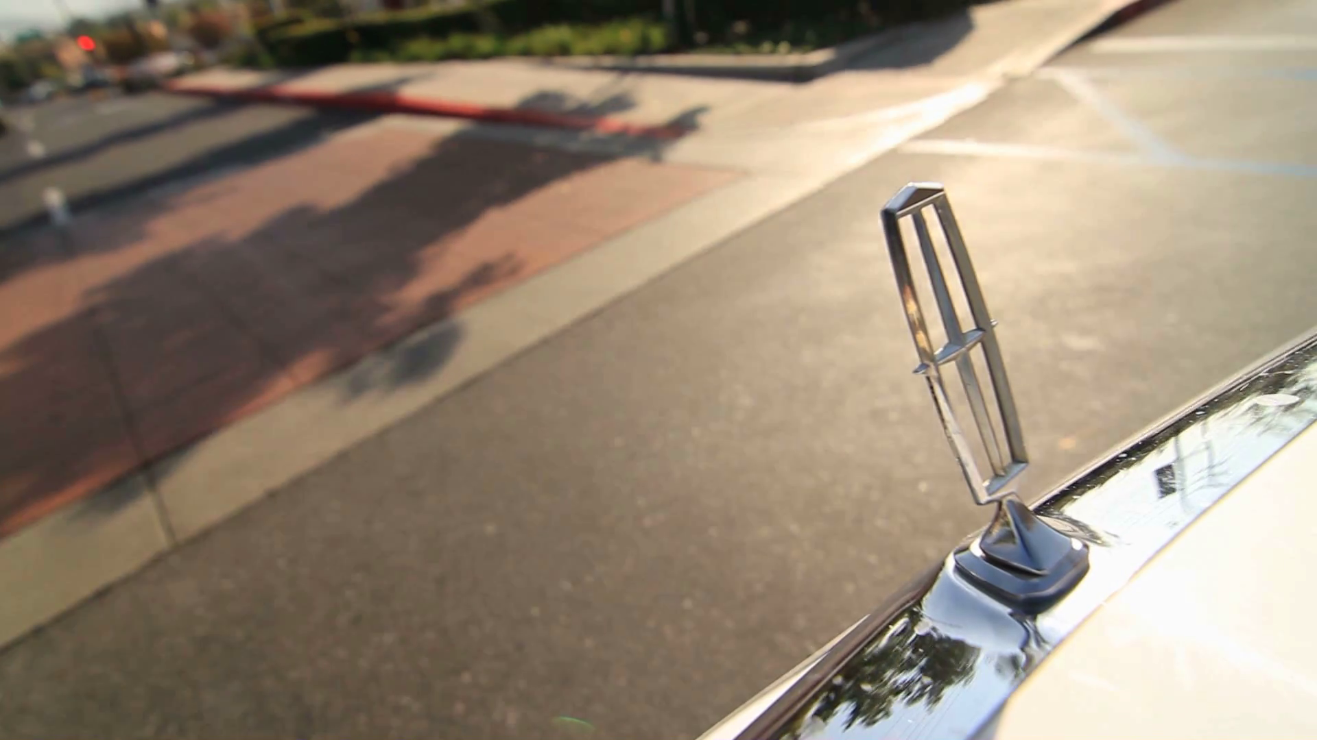 Pov Of Car Hood Driving Camera Attached On Stock Footage SBV-348435209 ...
