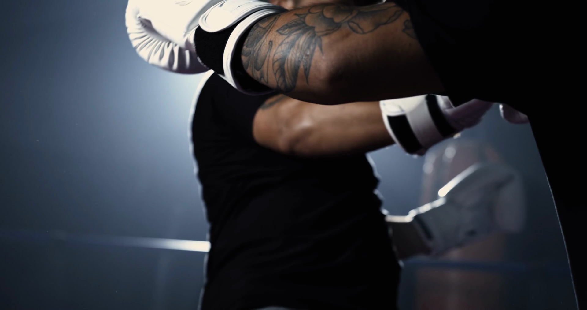 Precision Strike Of Muay Thai Warrior Stock Footage SBV-348593996 ...