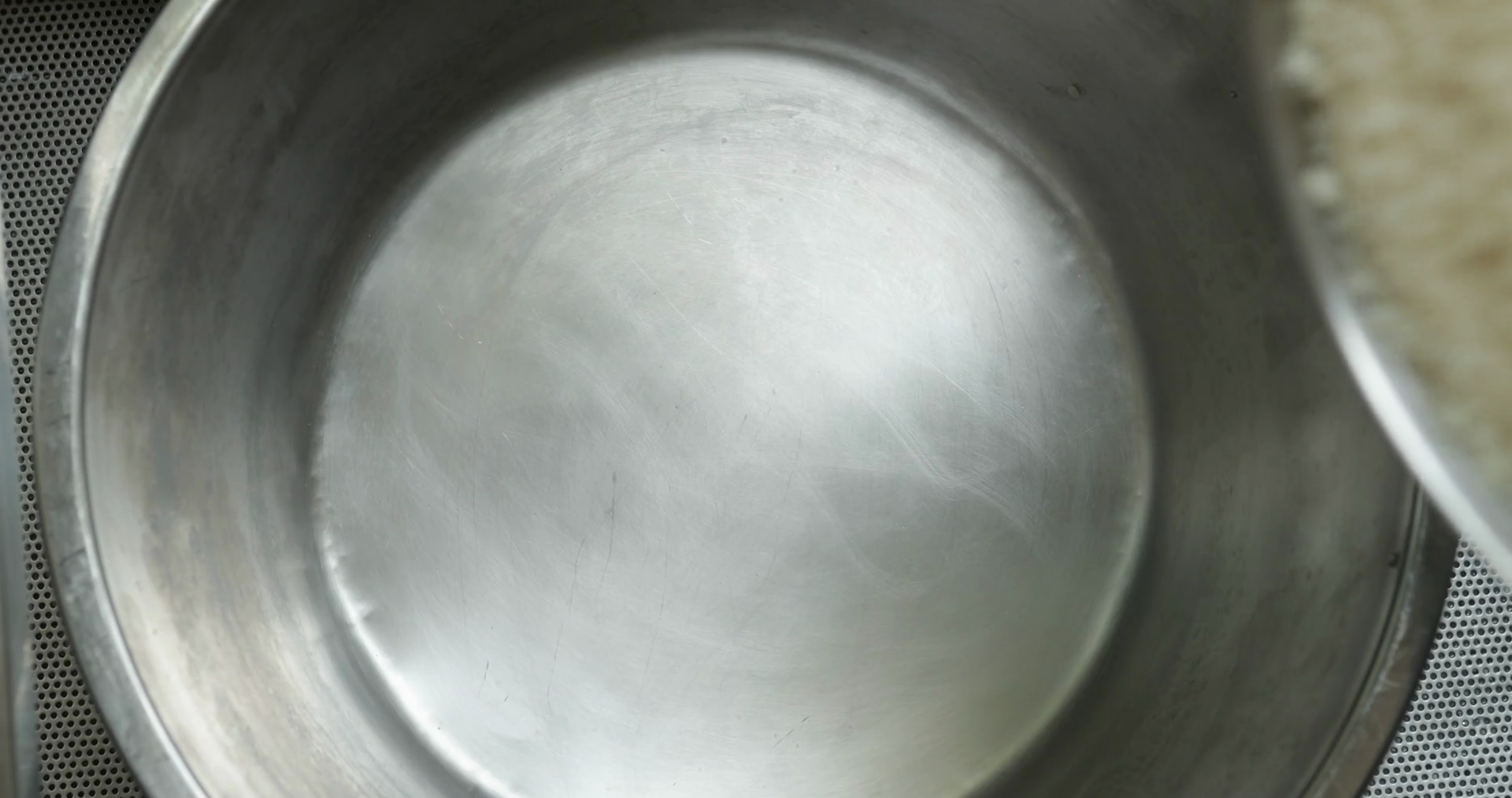 Rice Cooker Bowl Fills Up With Raw Long Stock Footage SBV-348477744 ...