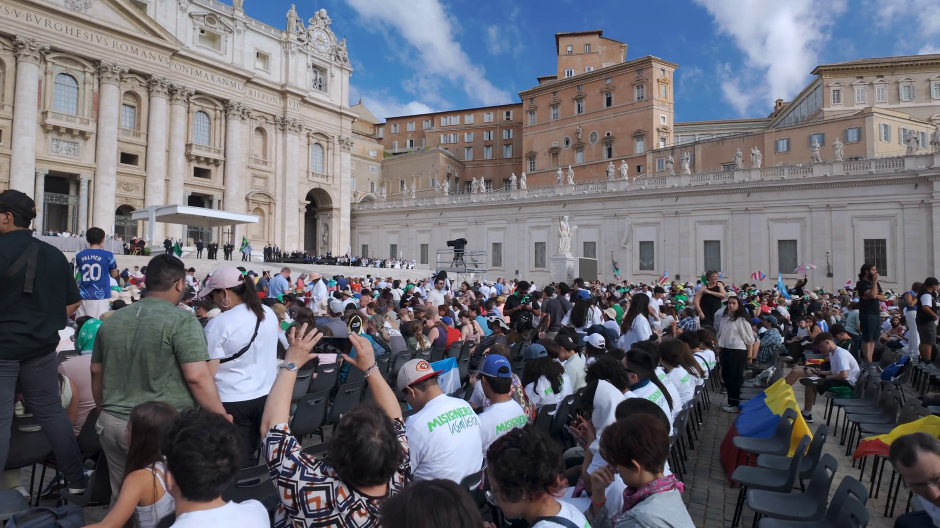 Rome Italy July 30th 2025 Large Crowd Of Stock Footage SBV-352583551 ...