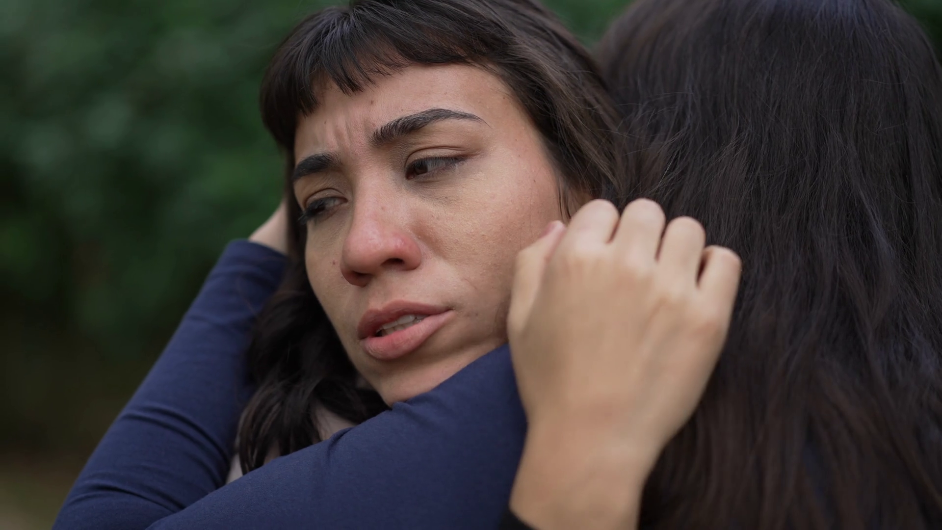 Sad Woman Suffering From Negative Emotion Stock Footage SBV-348863770 ...