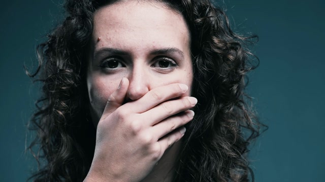 Scared Woman Stock Footage: Royalty-Free Video Clips - Storyblocks