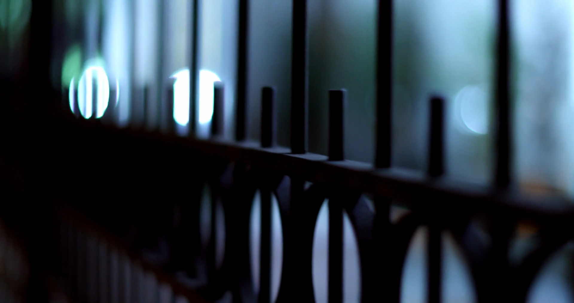 Security Gate At Night Protective Fence Stock Footage SBV-348828212 ...