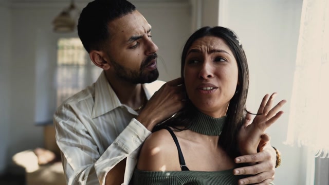 Woman Cries And Man Comforts Her Stock Footage: Royalty-Free Video ...