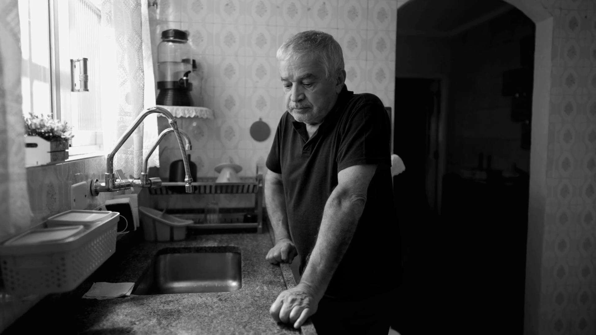 Senior Man Experiencing Emotional Crisis At Stock Footage SBV-348475647 ...