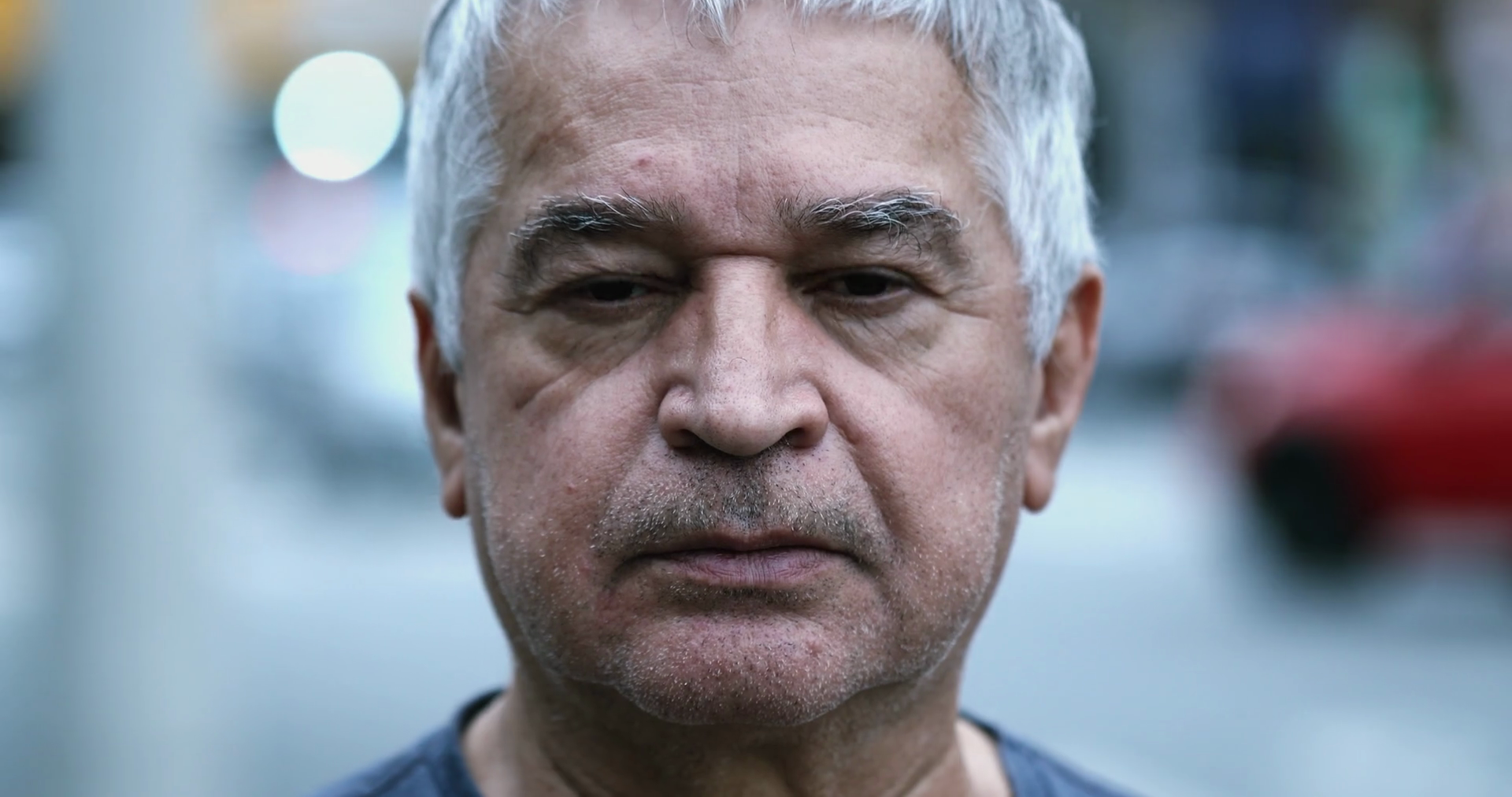 Senior Person Staring Camera Old Middle Age Stock Footage SBV-348711551 ...