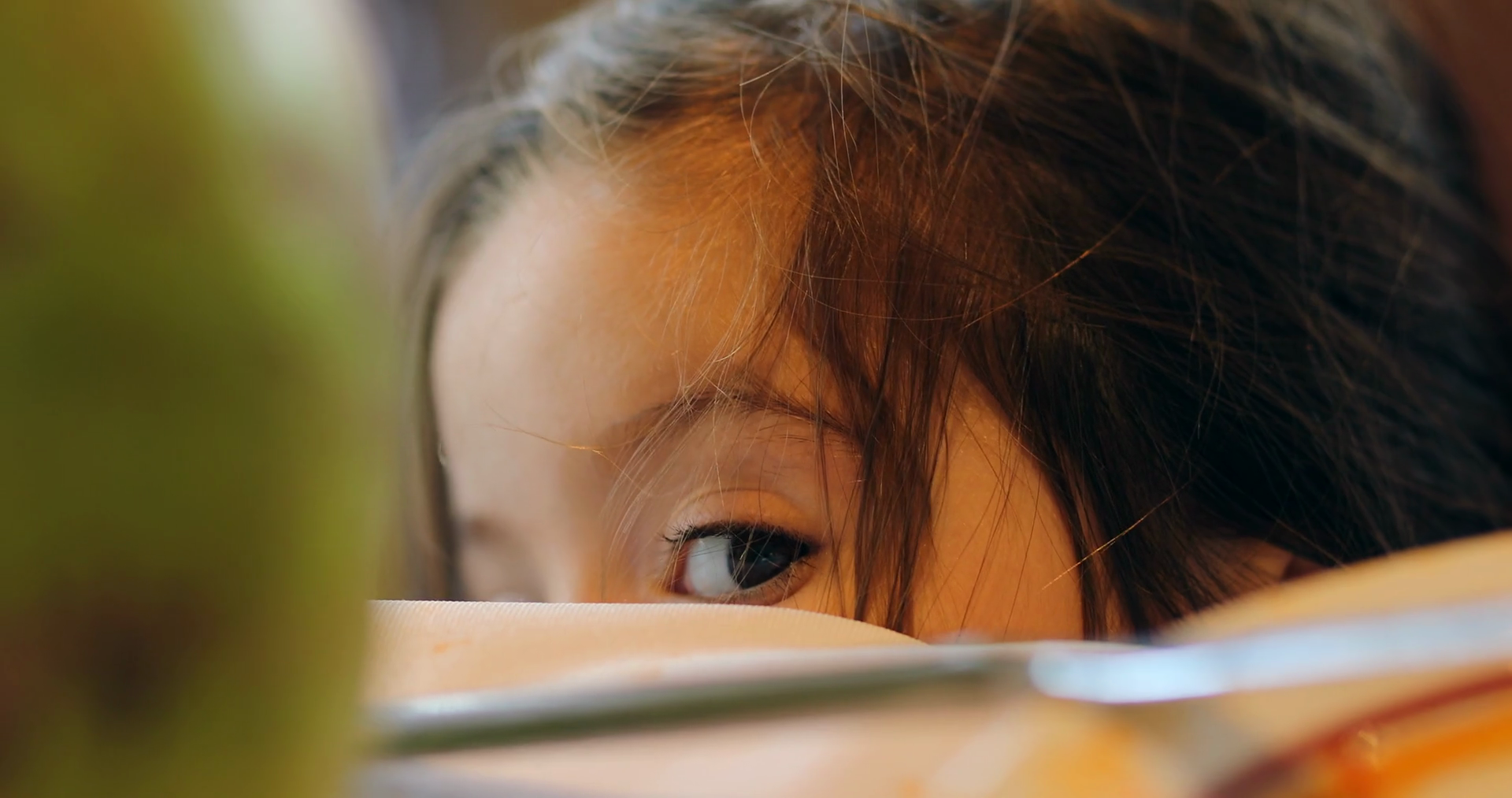 Playful Peekaboo: Adorable Child Engaging In Stock Footage SBV-348428344 - Storyblocks