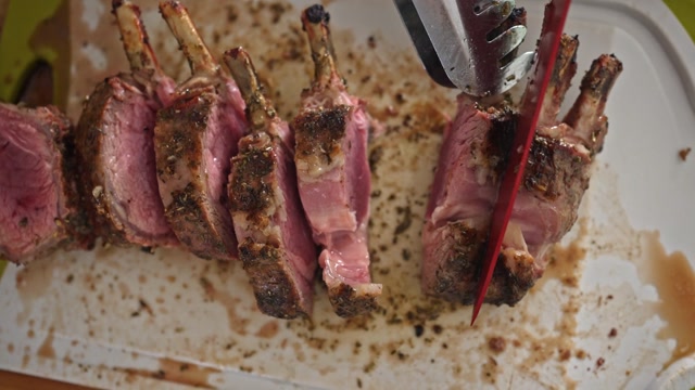 Tomahawk Steak Stock Footage: Royalty-Free Video Clips - Storyblocks